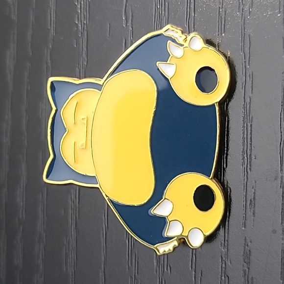 Pokemon | Accessories | Pokemon Snorlax Pin | Poshmark